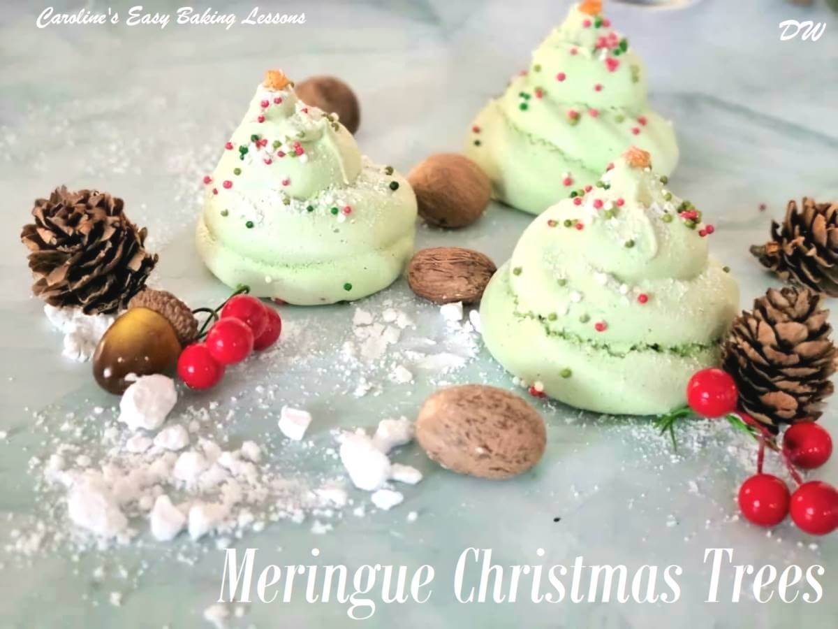 Meringue Christmas Trees - Recipe Review