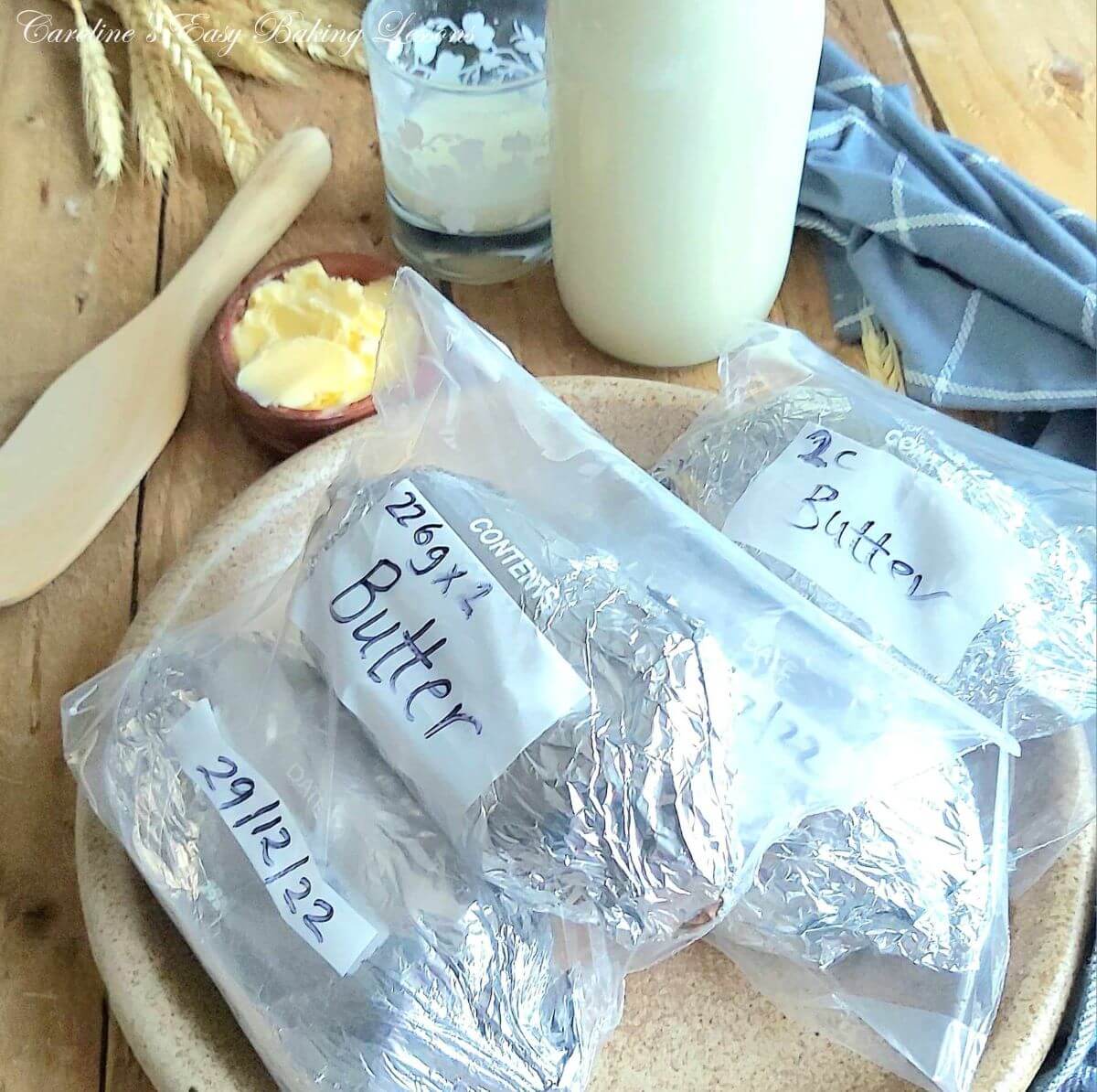 1 kg butter wrapped bb – Caroline's Easy Baking Lessons