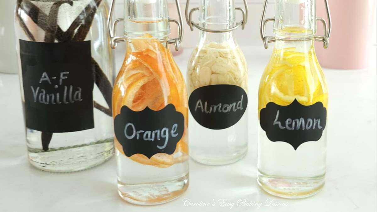 alcohol free extracts 7bb – Caroline's Easy Baking Lessons