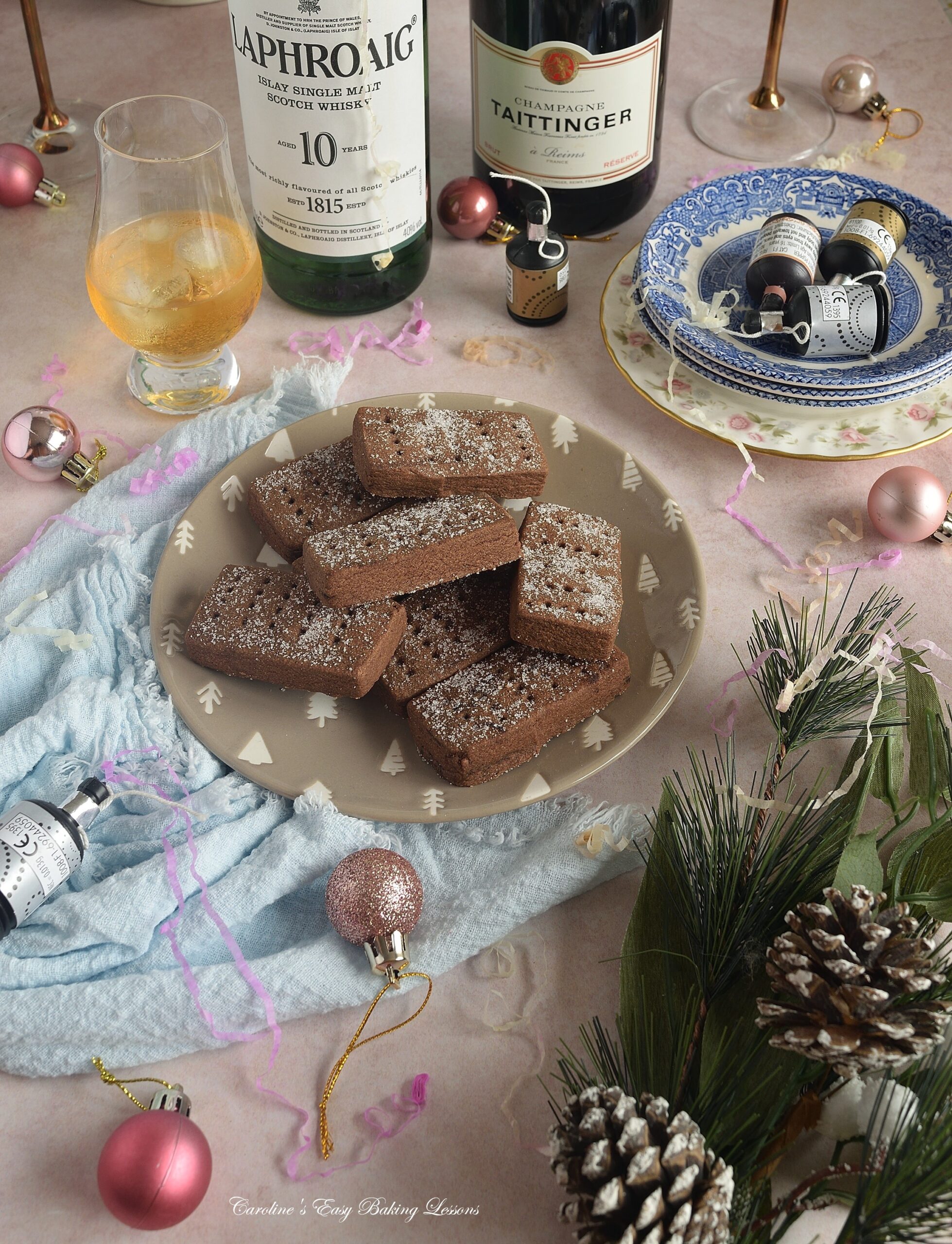 chocolate scottish shortbread 10a – Caroline's Easy Baking Lessons